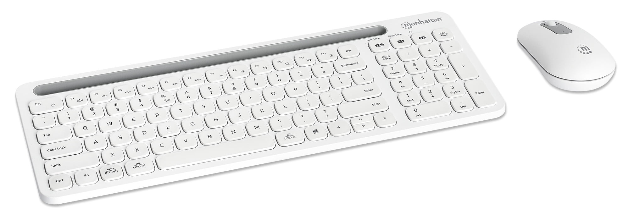 Manhattan Dual-Mode Wireless Keyboard and Mouse Combo Set 2.4 Ghz and ...