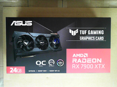 OPEN BOX - ASUS TUF Gaming Radeon™ RX 7900 XTX OC Edition 24GB GDDR6 G ...