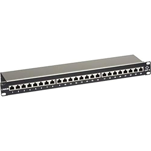 BLACK BOX NETWORK SRV - Shielded Patch Panel, 24-Port JPS60A-24 ...