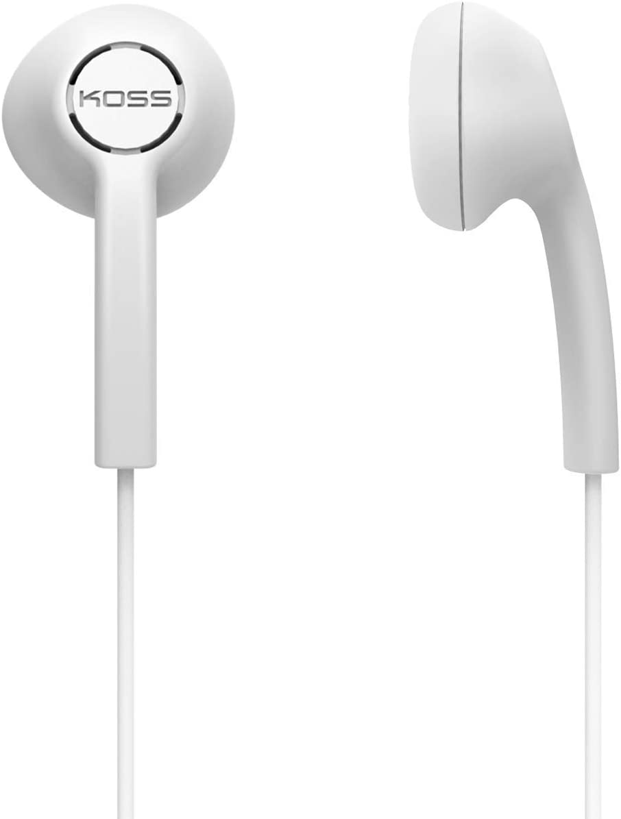 Koss in The Ear Earbuds White – Dealtargets