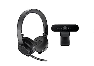 Logitech 991-000344 Pro Personal Video Collaboration 4K Kit Black ...