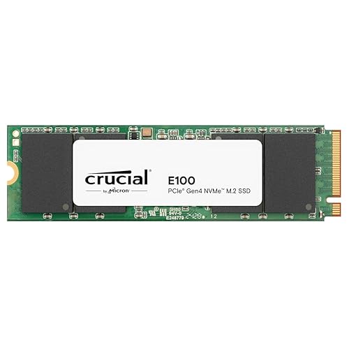 Crucial E100 480GB PCIe 4.0 Gen4 2280 NVMe M.2 SSD - CT480E100SSD8 ...