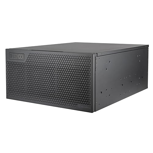 SilverStone Technology RM52 5U Rackmount Server Chassis with Dual 360m ...