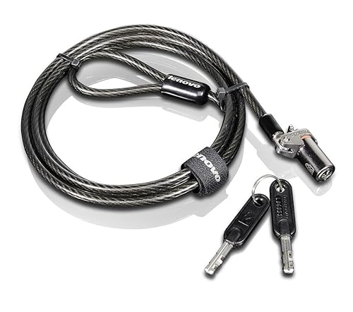 Lenovo Kensington Microsaver DS Cable Lock - Patented T-bar Lock - Ste ...